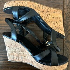 Lulus | Shoes | Lulus Black Strappy Nixie Wedge Platform Shoes | Poshmark